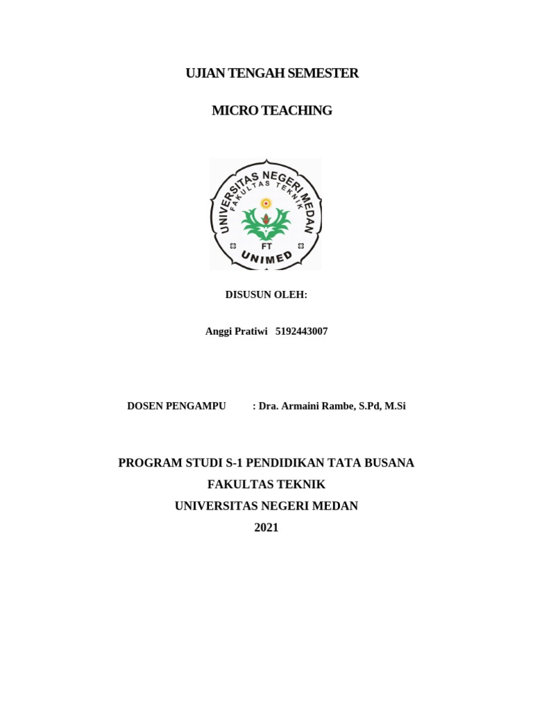 Uts MT | PDF
