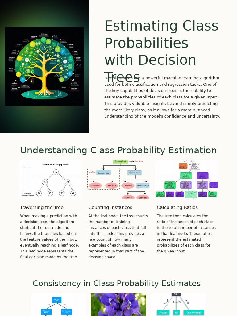 Estimating Class Probabilities With Decision Trees | PDF
