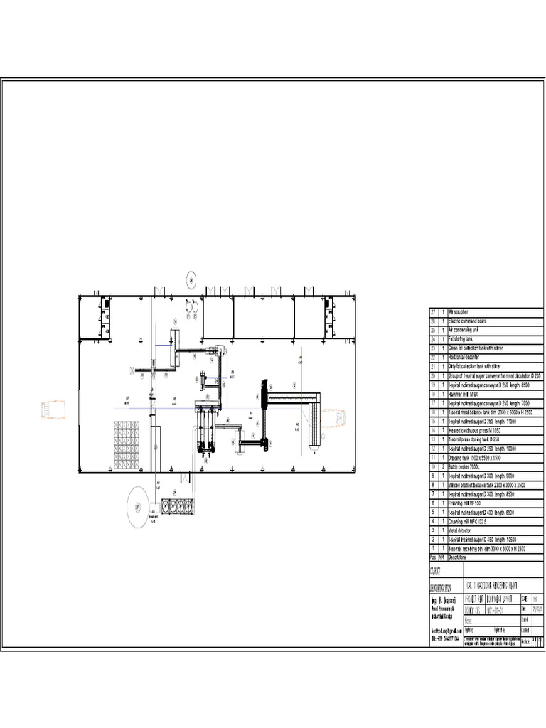 M01!01!01 Equipment Layout | PDF