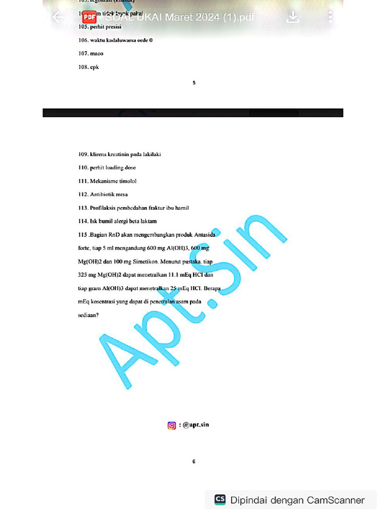 Soal Ukai 2024 | PDF