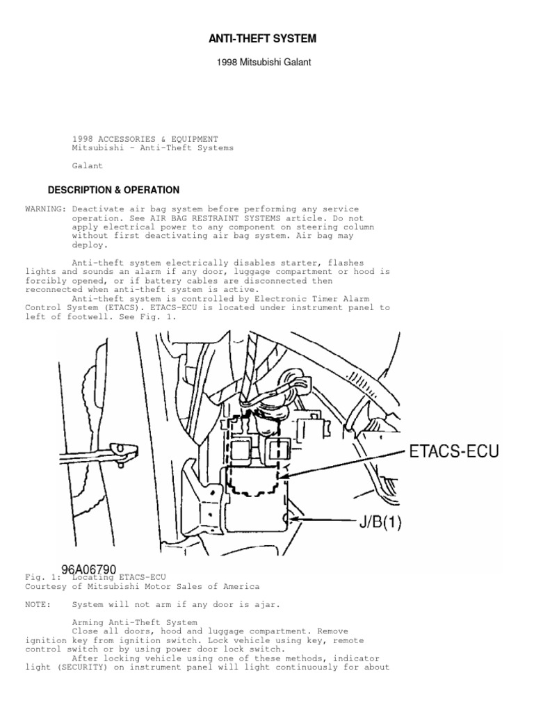 Inspiring Where Is The Anti Theft Fuse Located Photos