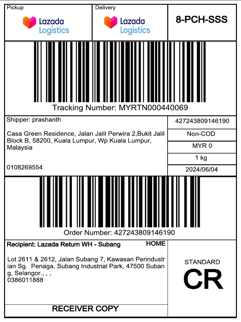 Return Label | PDF