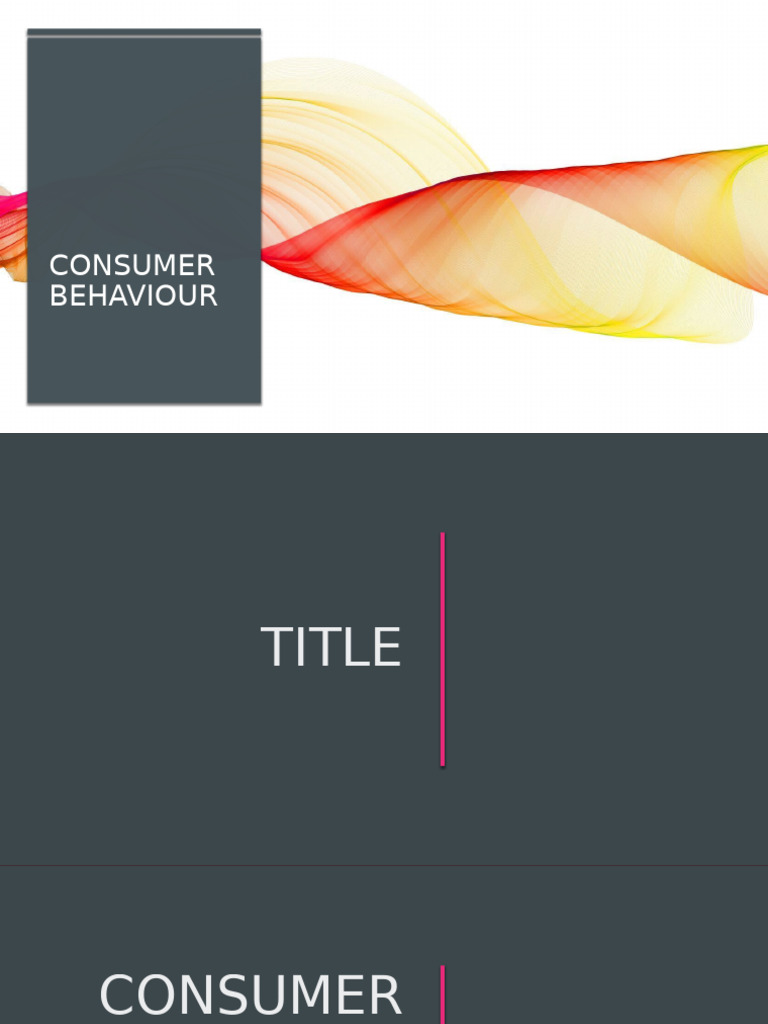 Consumer Behaviour 2 | PDF