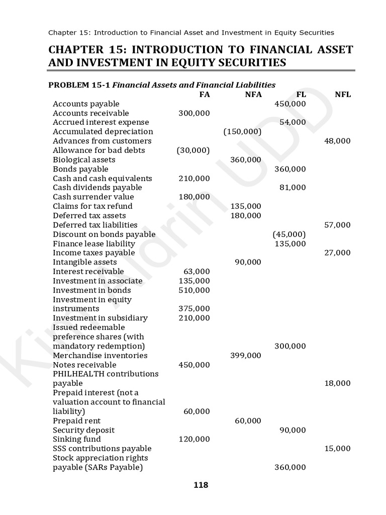 Investment Key Answer | PDF