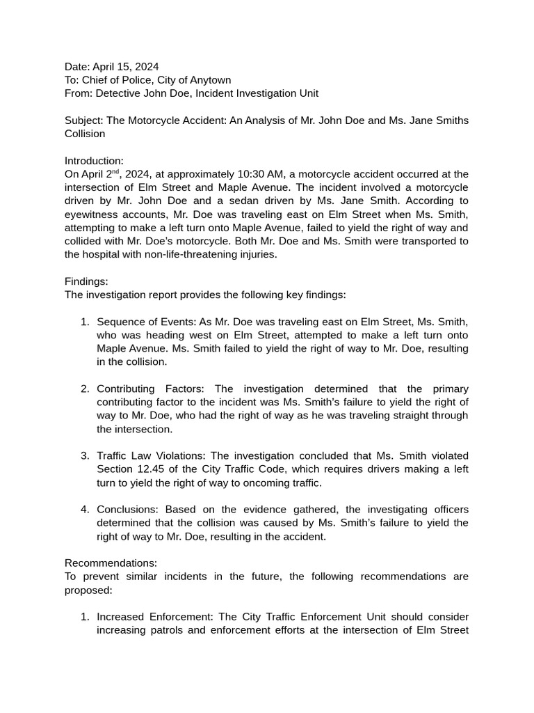 Memorandum | PDF