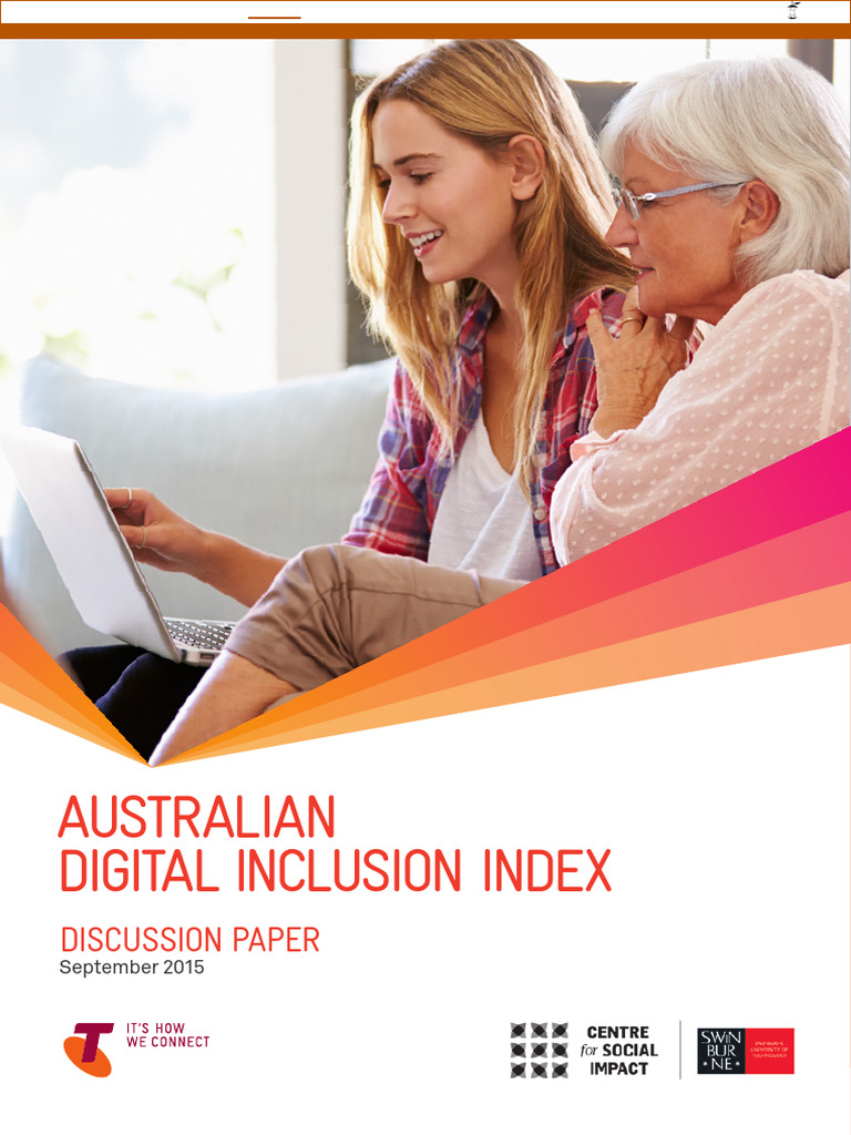Australian Digital Inclusion Index: Discussion Paper | PDF