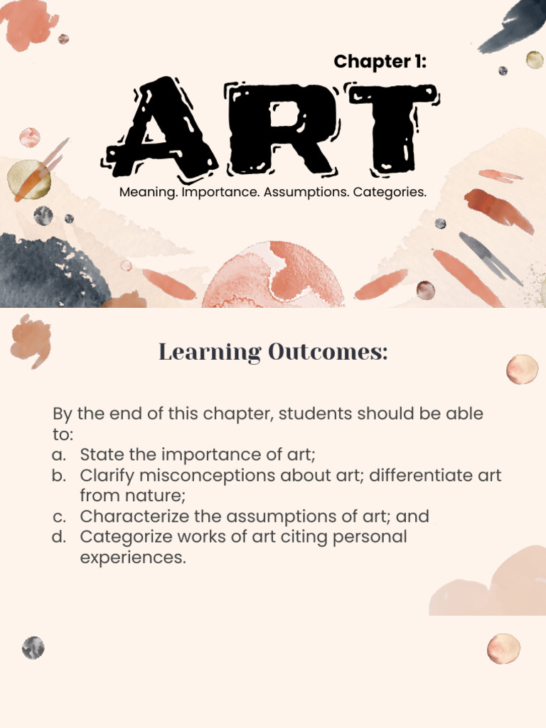 Art App - Lesson 1 | PDF