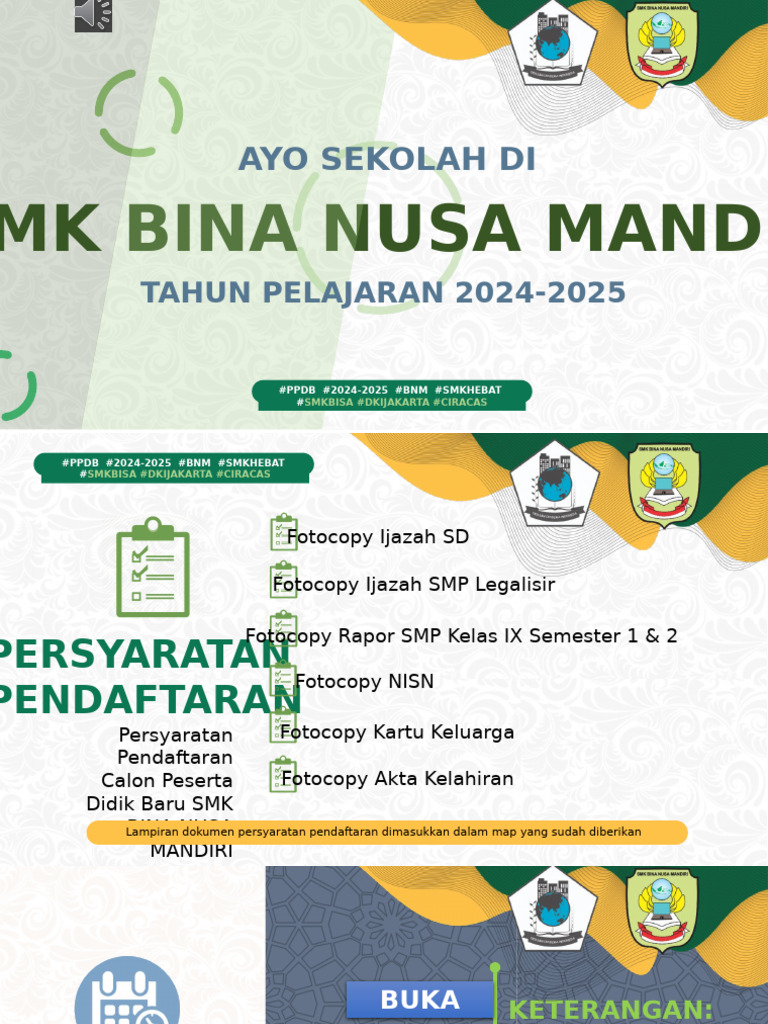 Template PPDB 2021 | PDF