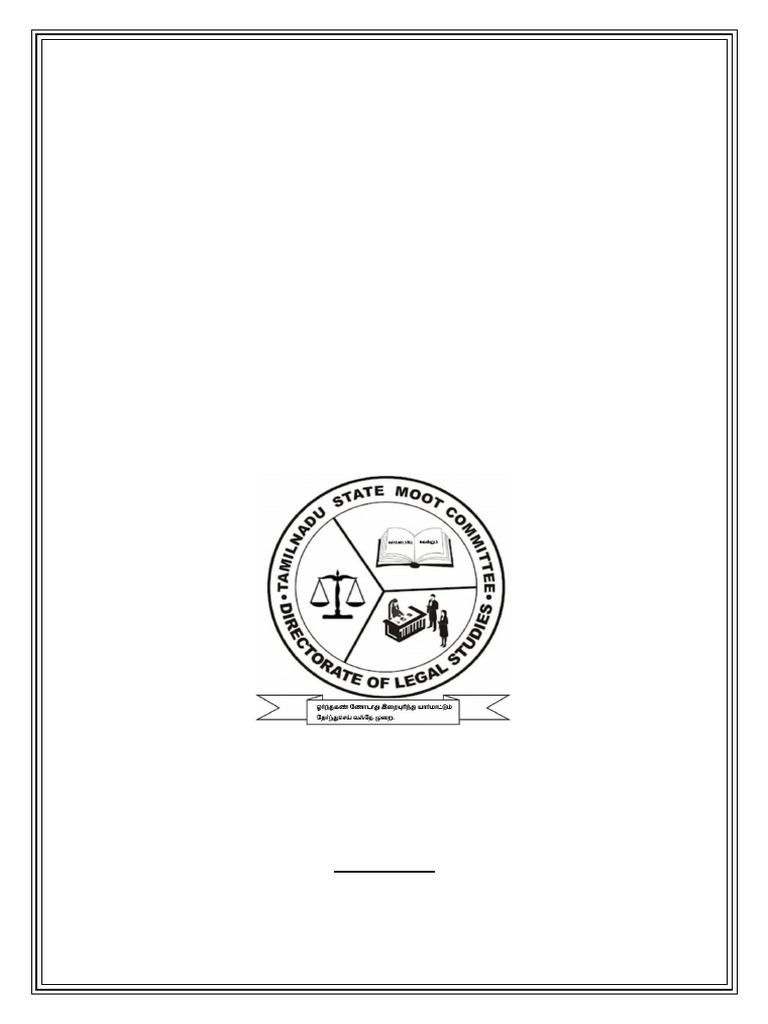 Official Rules of Intra Moot Competition 2024-25 | PDF