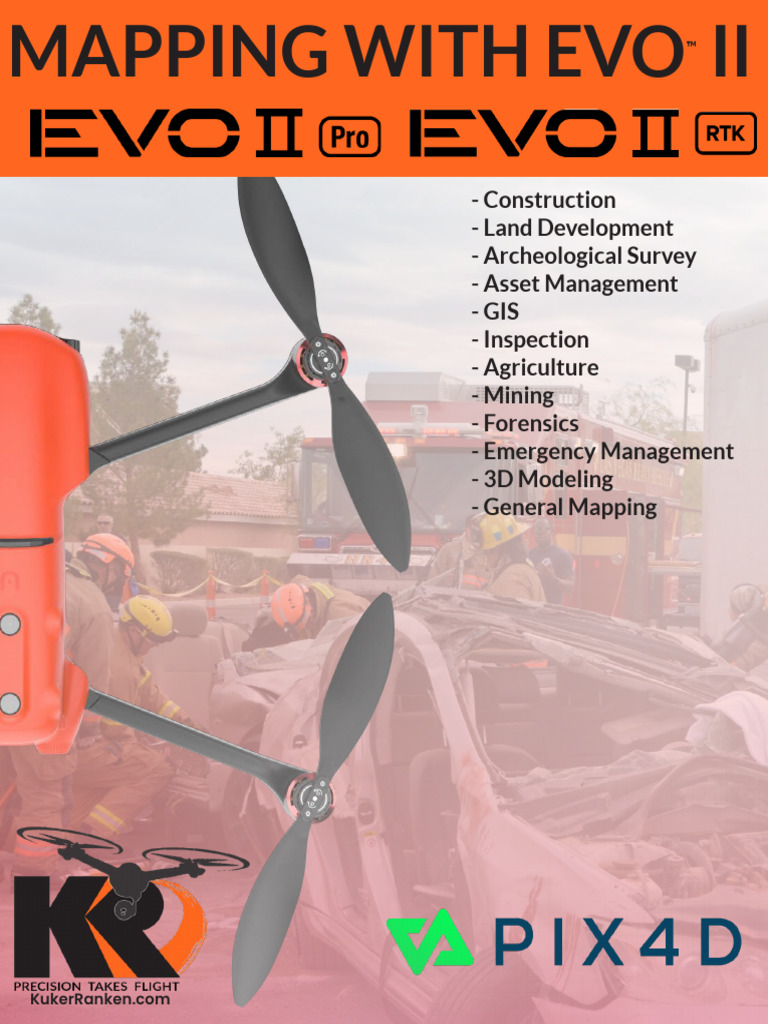 MAPPING WITH AUTEL EVO II PRO RTK AND PIX4DMAPPER | PDF