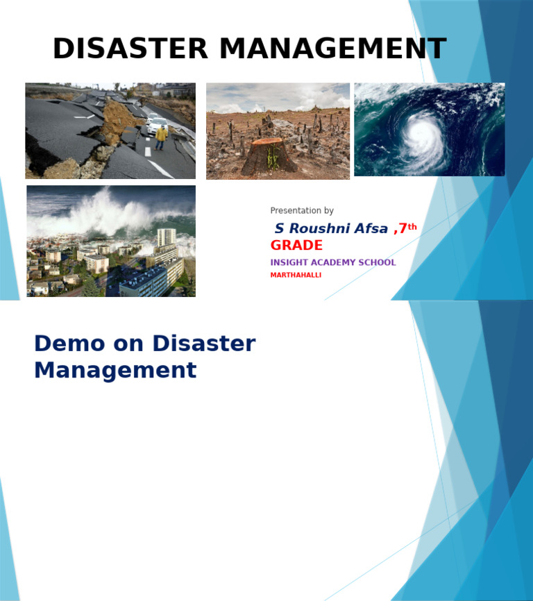 Disaster Management | PDF