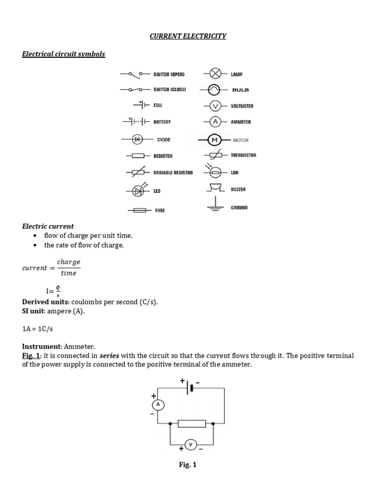 Current Electricity | PDF