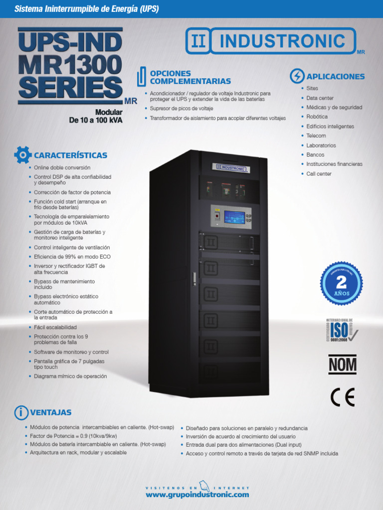 Ups Mod 1300 | PDF