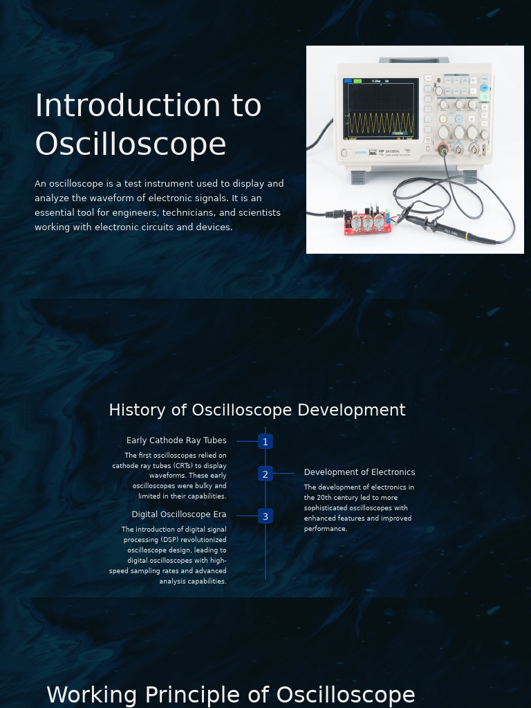 Introduction to Oscilloscope 3 | PDF