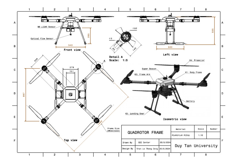 Quadrotor Frame | PDF