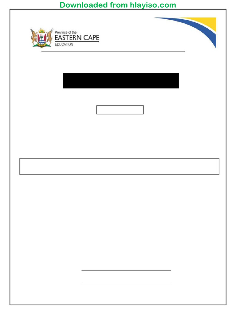 Business Studies p1 Gr11 QP Nov2023 - English - Hlayiso - Com - 1 | PDF ...