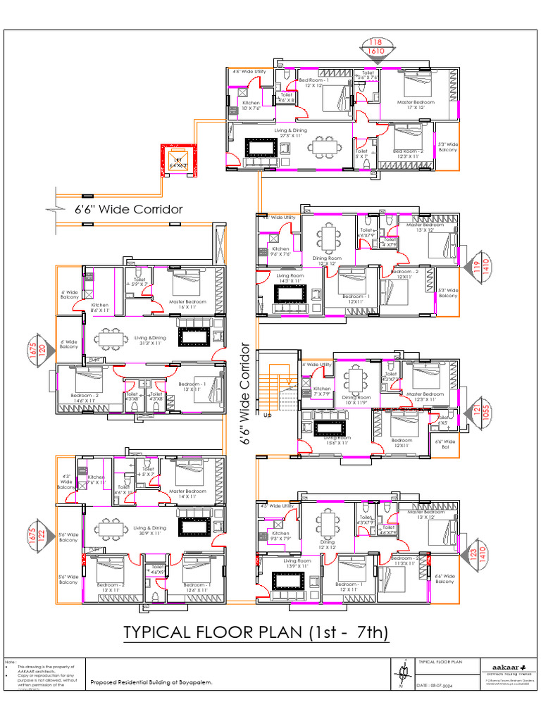 Block B - Typical Floor Plan | PDF