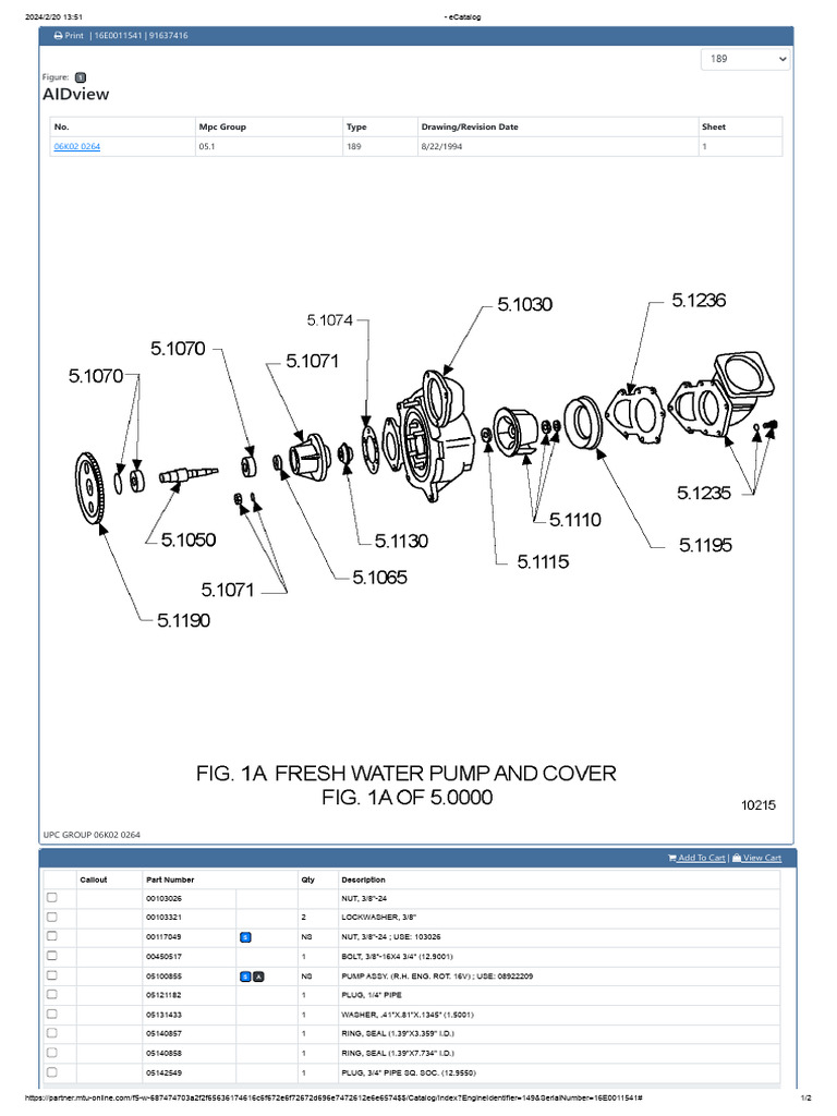 Fresh Water Pump | PDF