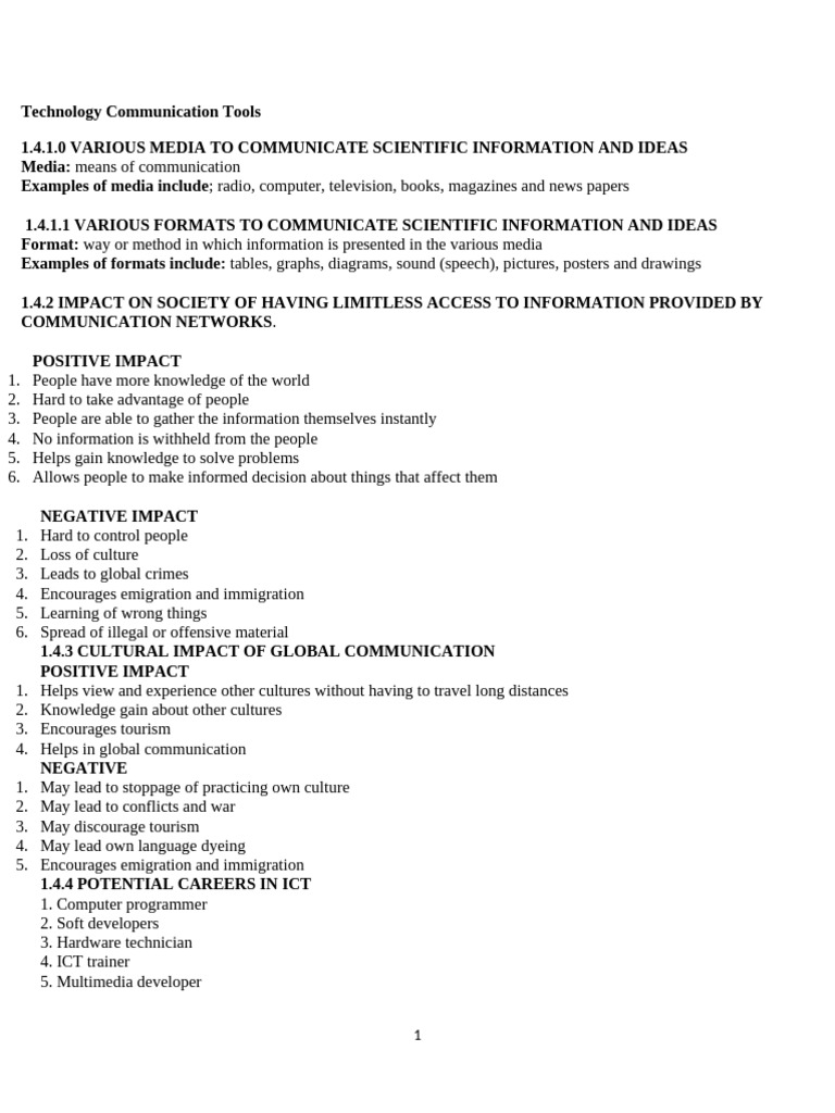 2016 Form 3 Notes | PDF