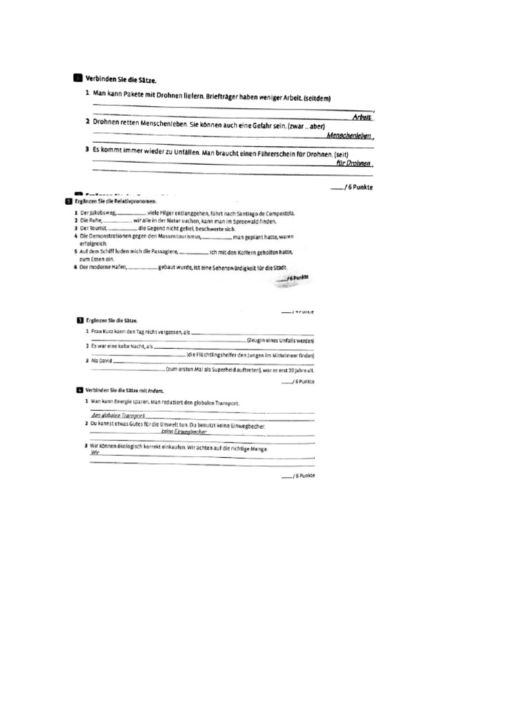 B1.1 Starten Wir Prüfung | PDF