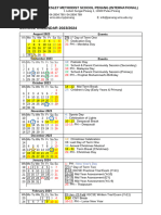 2024-2025 ISP Calendar | PDF