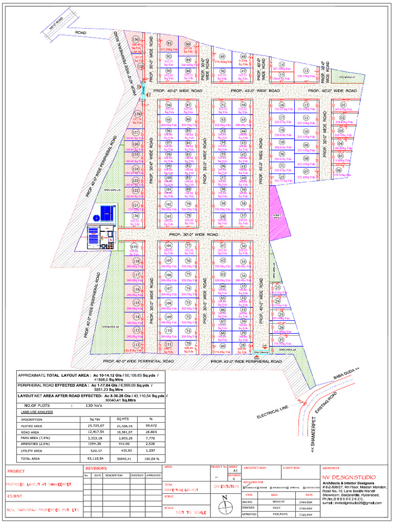 Shamirpet Revised Layout 28062024 | PDF