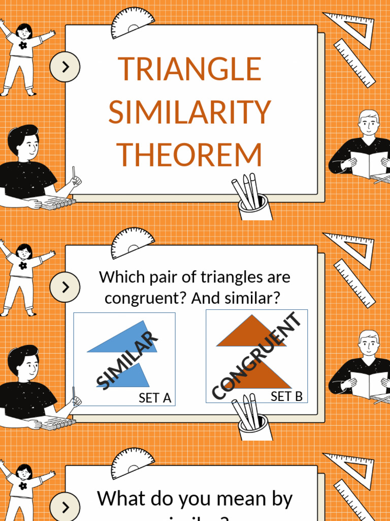 Similar Triangle Theorem | PDF