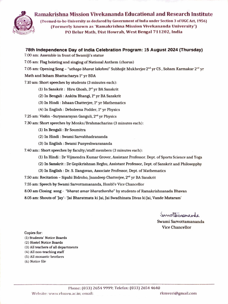 Independence Day | PDF