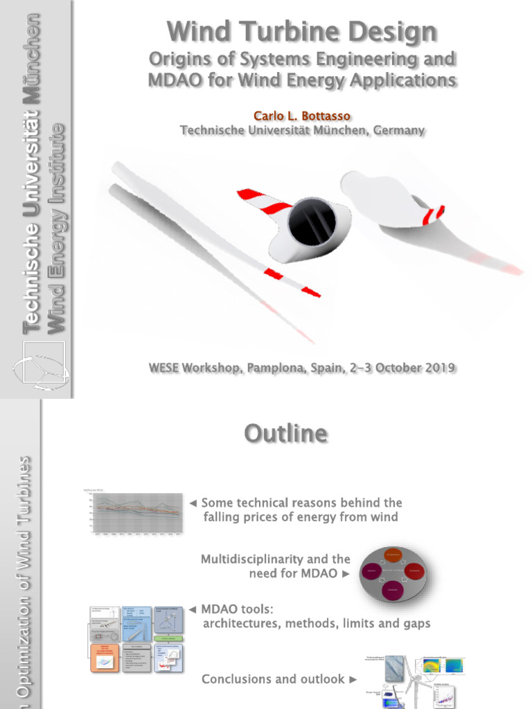 Systems Engineering Workshop 2019 Wind Turbine Design | PDF