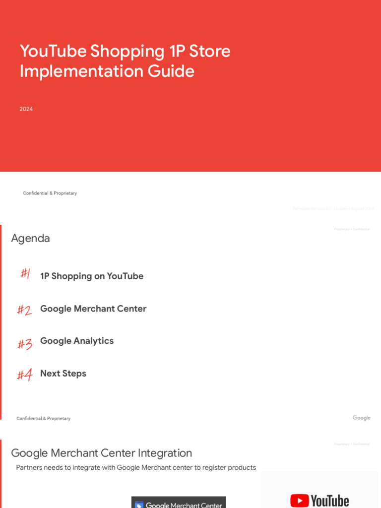 YouTube Shopping 1P Store Implementation Guide - NhuanDaoCalligraphy | PDF