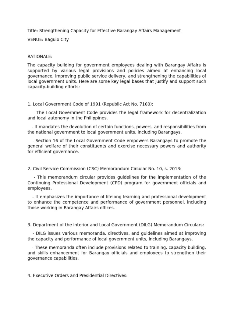 Baguio - Draft Activity Design | PDF | Business