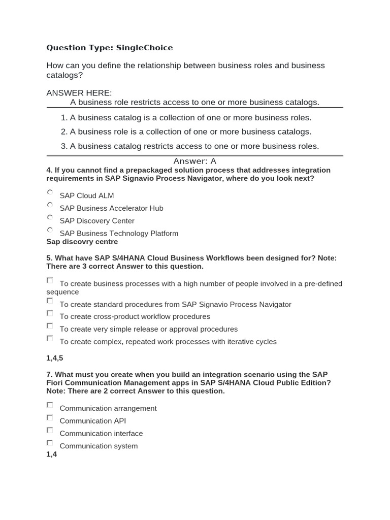 Question Type | PDF