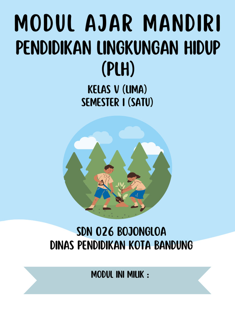 Modul Ajar Mandiri PLH PDF | PDF