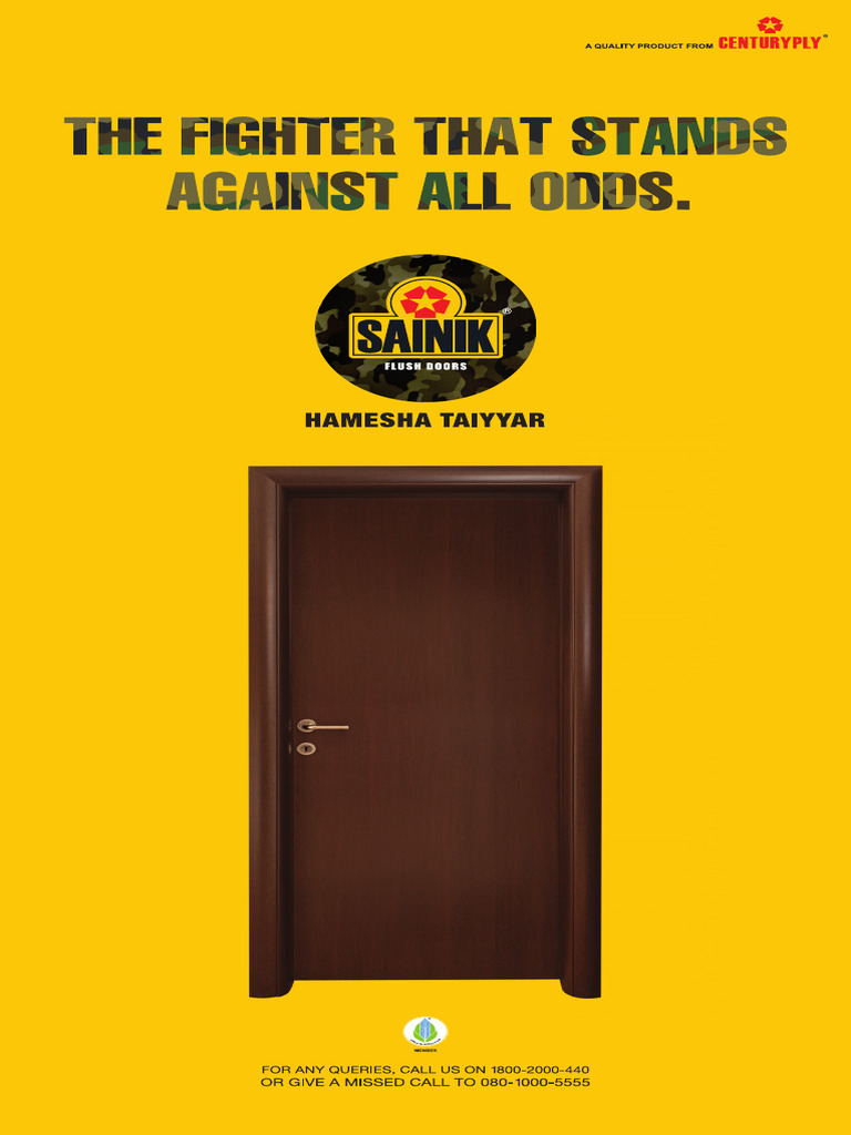 Sainik DOOR - Standee | PDF
