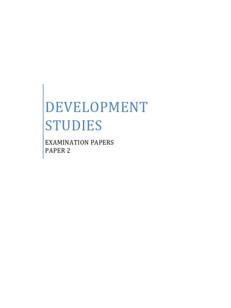 BGCSE Past Exam Papers 2 Dvs-1 | PDF