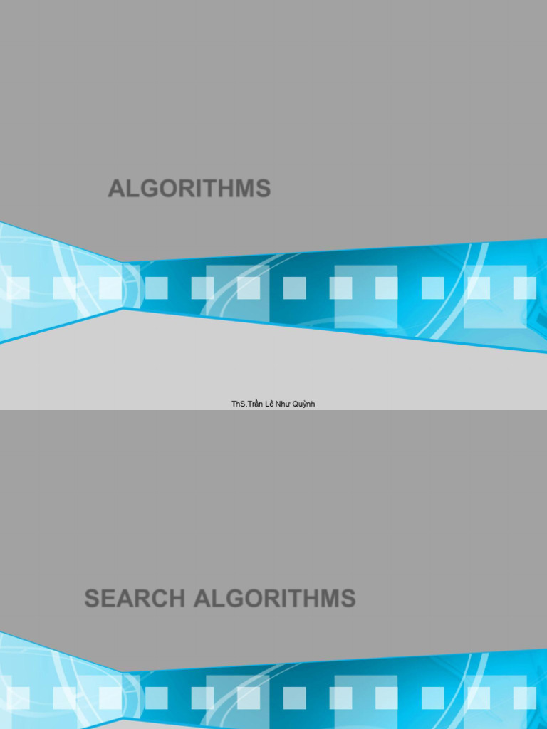 3 Algorithms 1 | PDF
