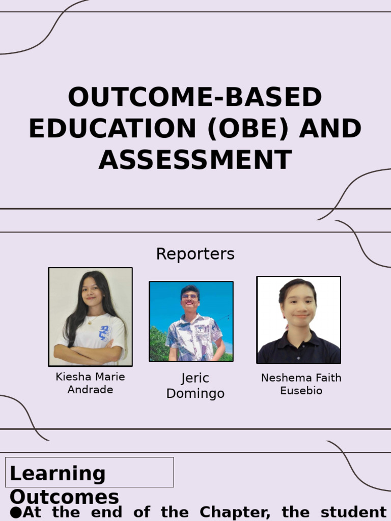 Outcome Based Education Obe and Assessment | PDF