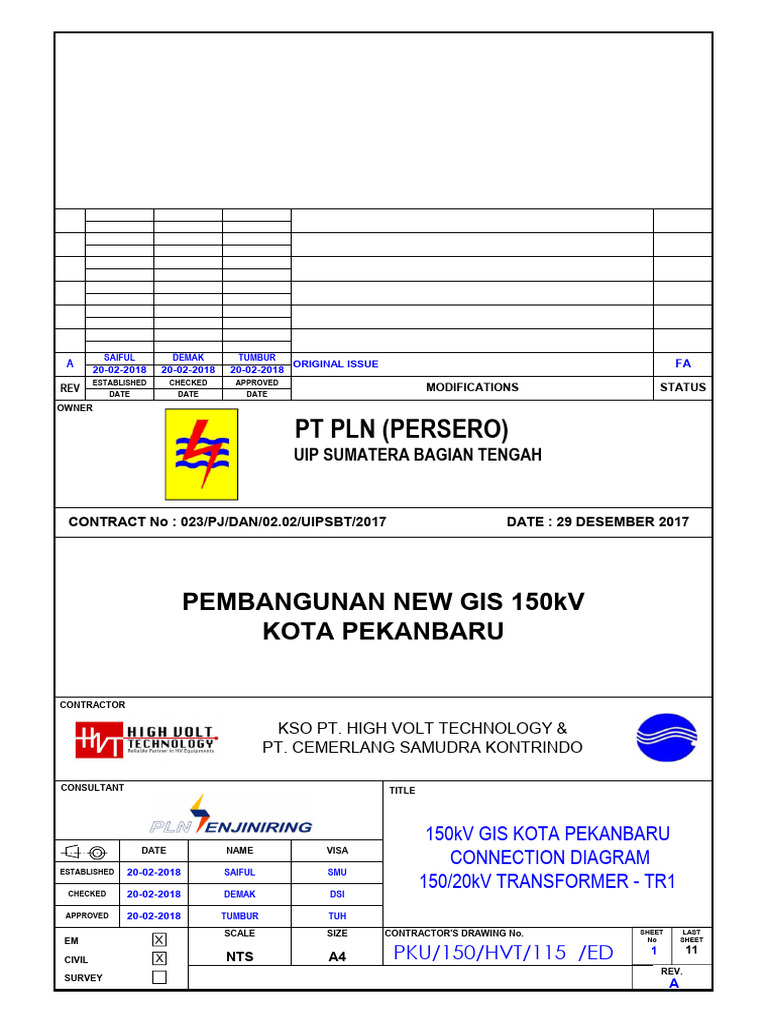 Connection Trafo - 1 | PDF