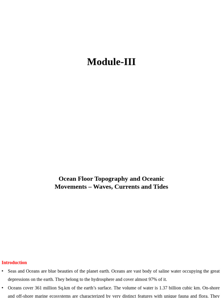 3rd Module | PDF