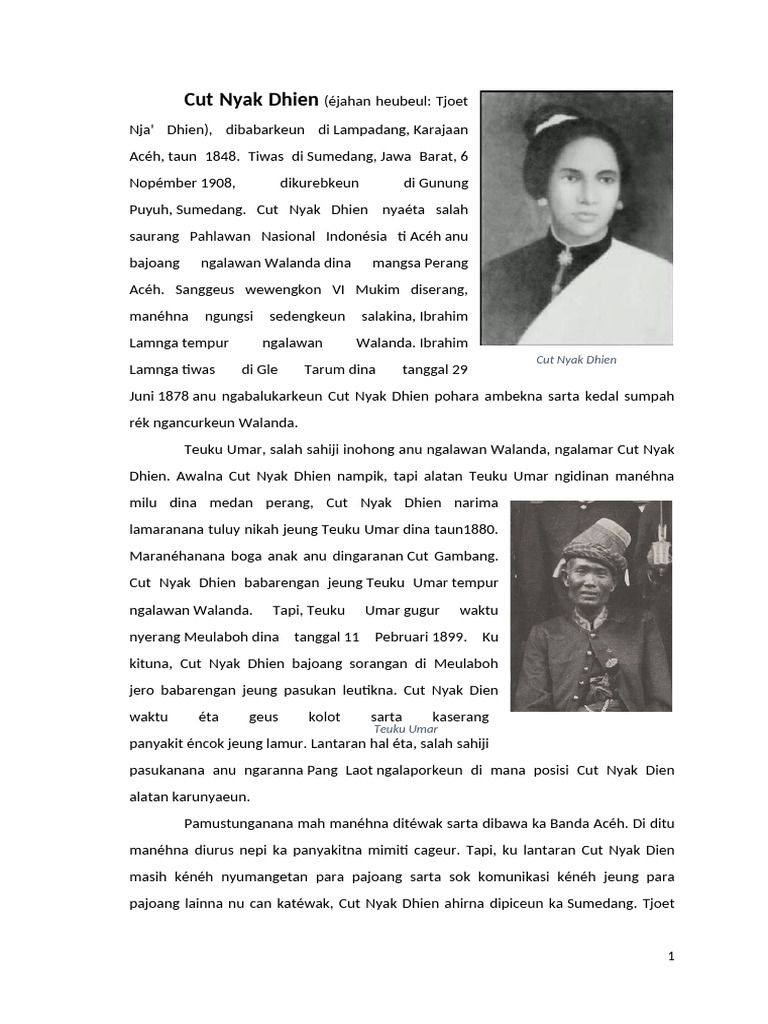 Cut Nyak Dhien | PDF