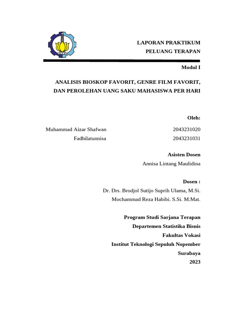 Revisi1 Lapsem M1 020 031 | PDF