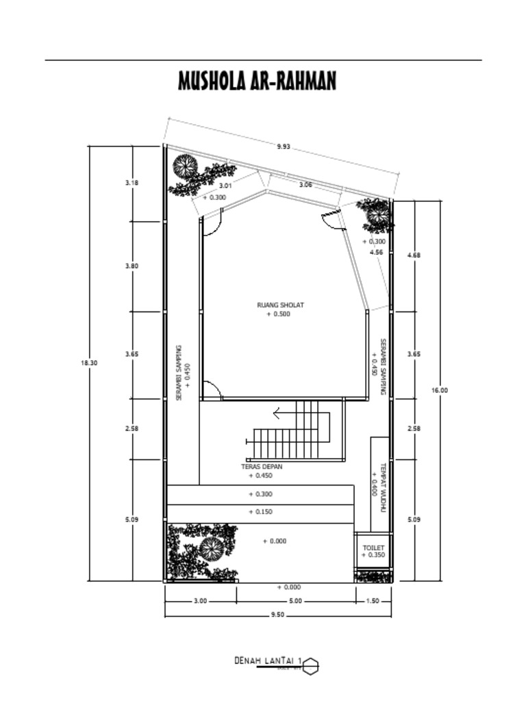Struktur Mushola Ar-Rahman | PDF
