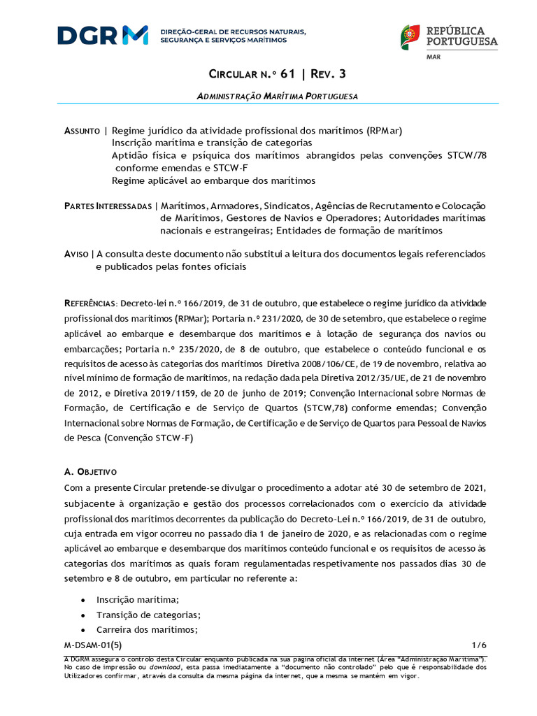 Carreira Maritima | PDF