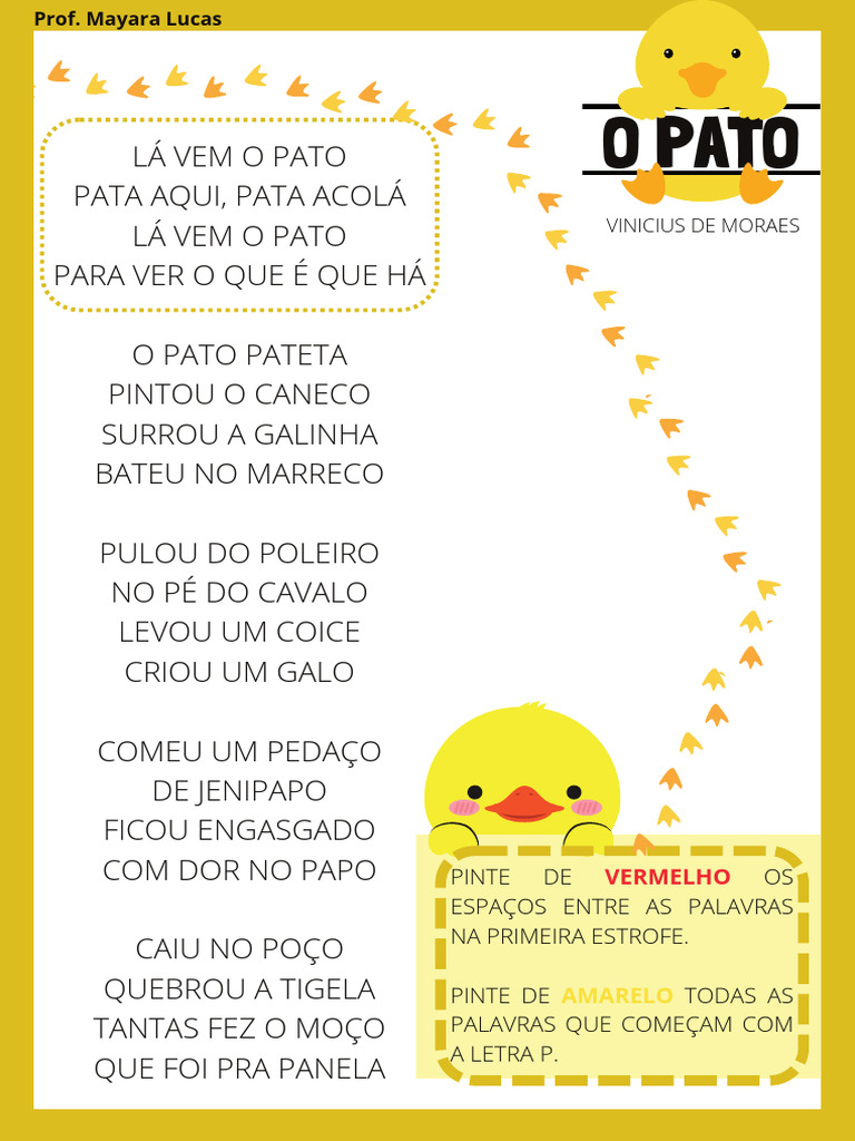 Sequência - O Pato | PDF