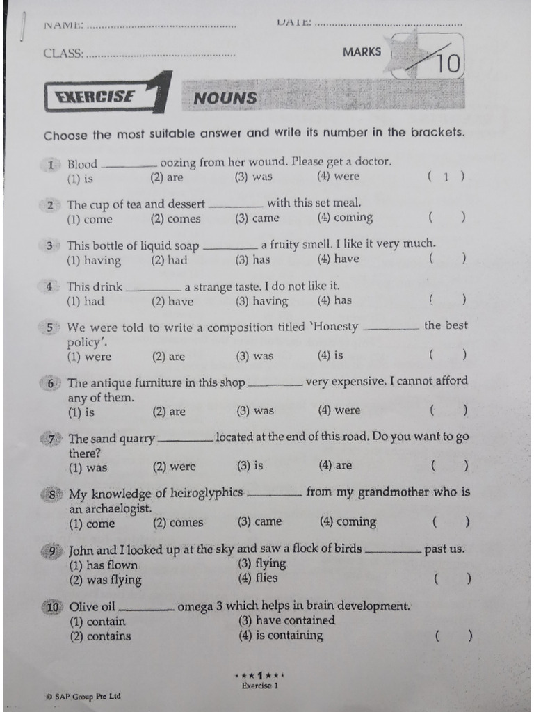 Grammar Revision | PDF