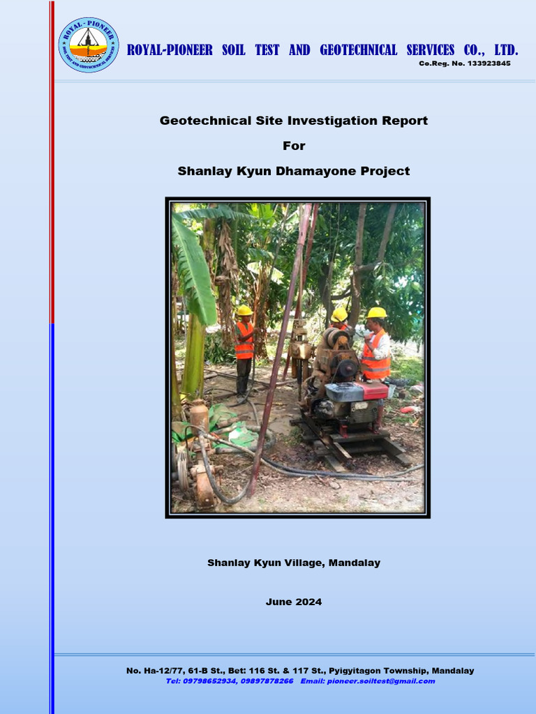 SI Report - Damaryone - Shanlay Kyun Village | PDF