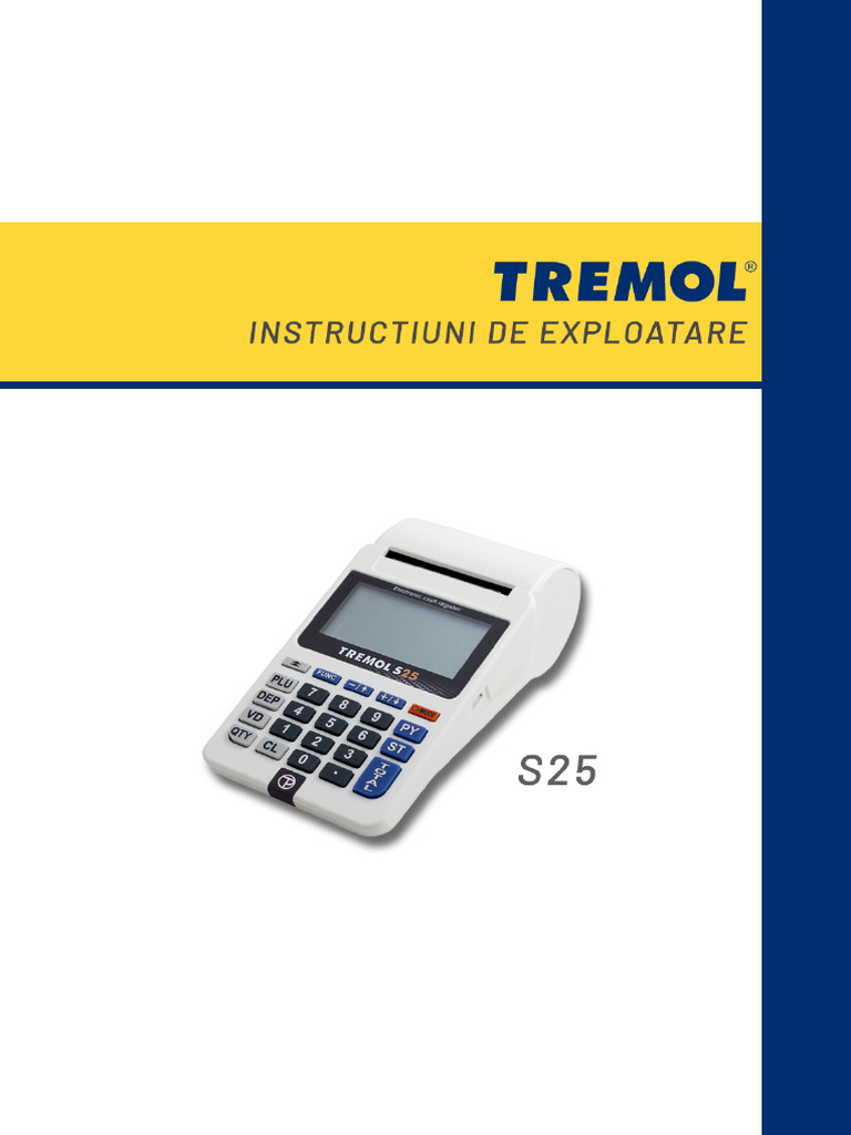 Tremol S25 | PDF