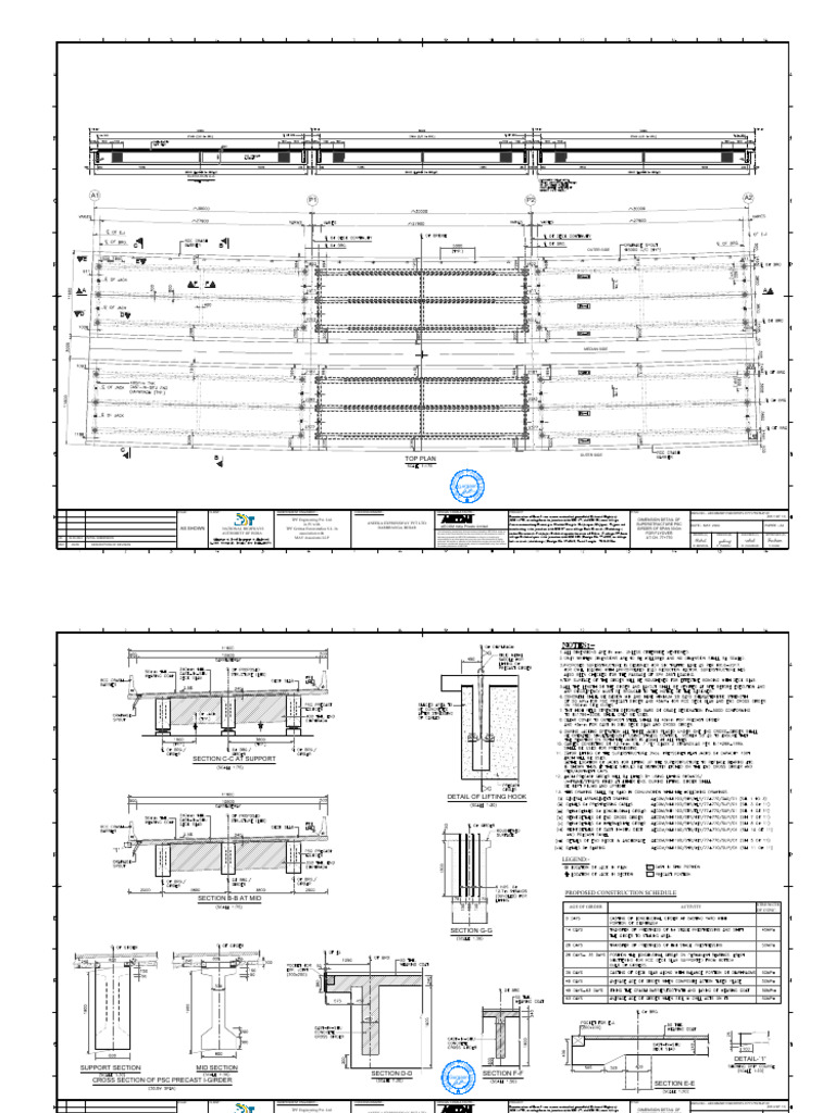 Aecom-Nh.119d-Mjb-77+770-Sup-01-Dimension Detail | PDF