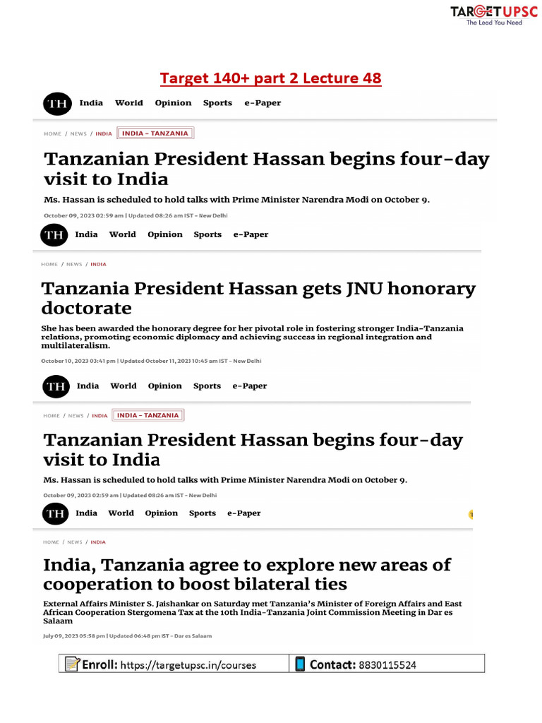 Target 140+ Part 2 Lecture 48 | PDF