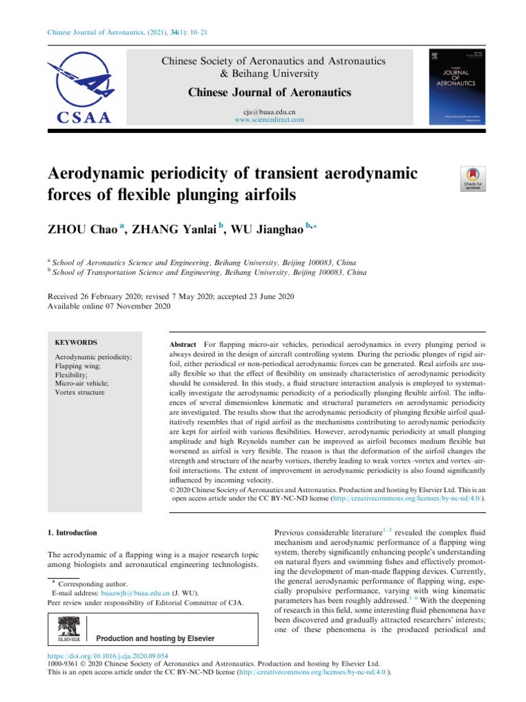 Aerodynamic Periodicity of Transient Aerodynamic For 2021 Chinese ...